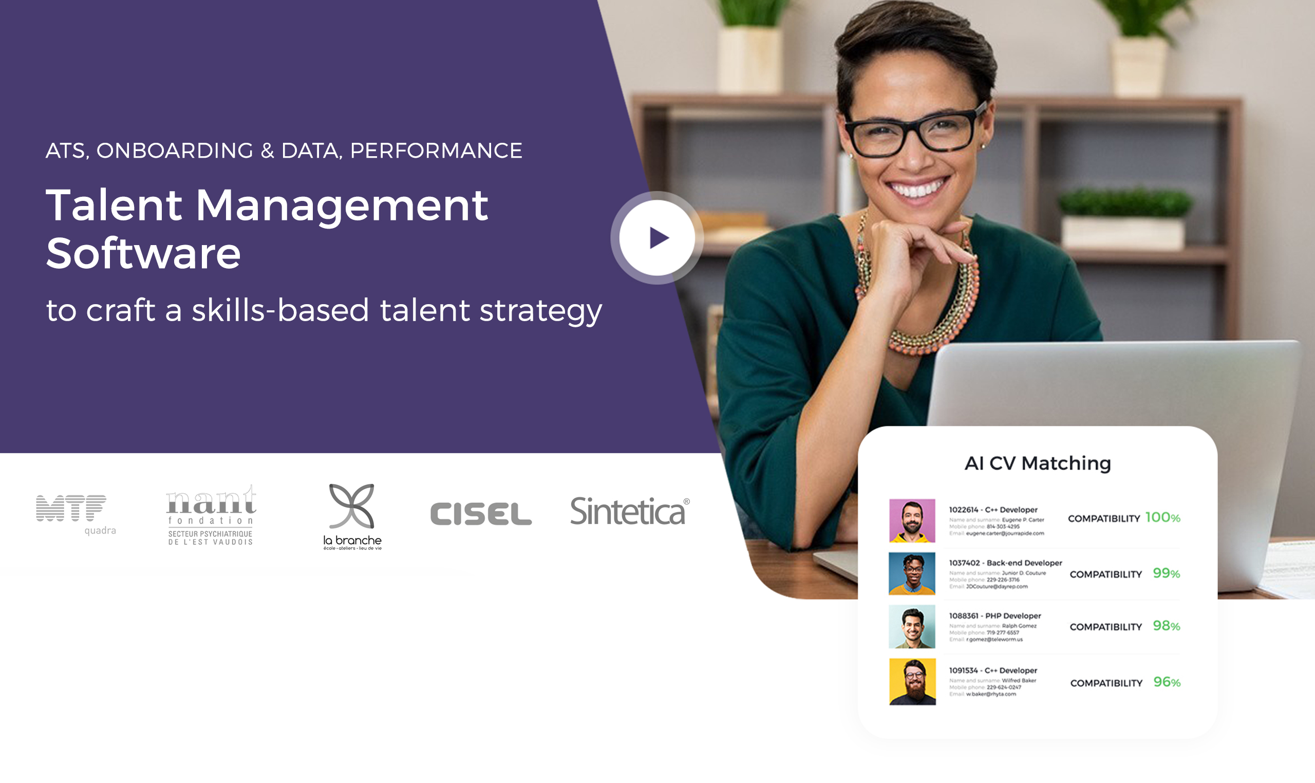 Talentum | Applicant Tracking System | Logiciel de recrutement | Arca24